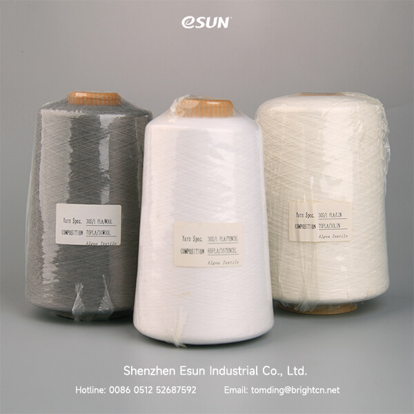 PLA Blended Yarn - Sustainable, Durable Fiber for Textiles
